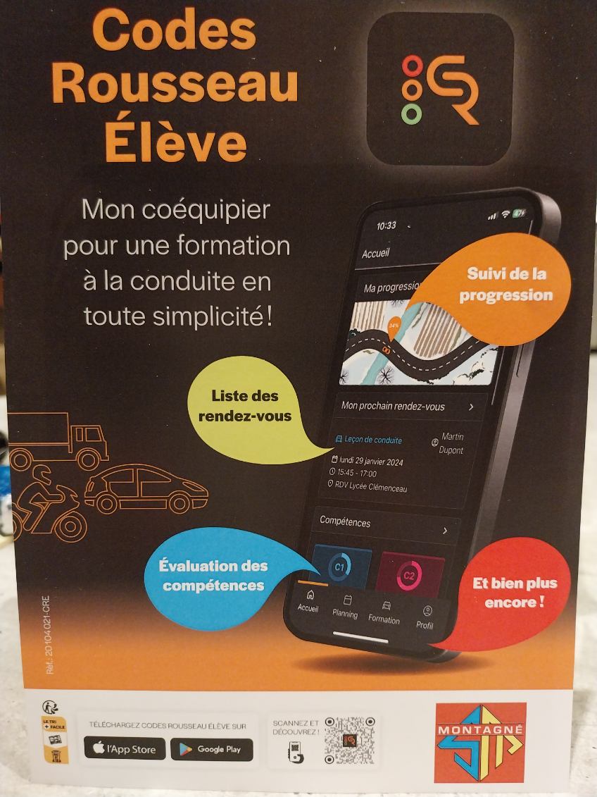 Code - Auto école Stéphane Montagné
